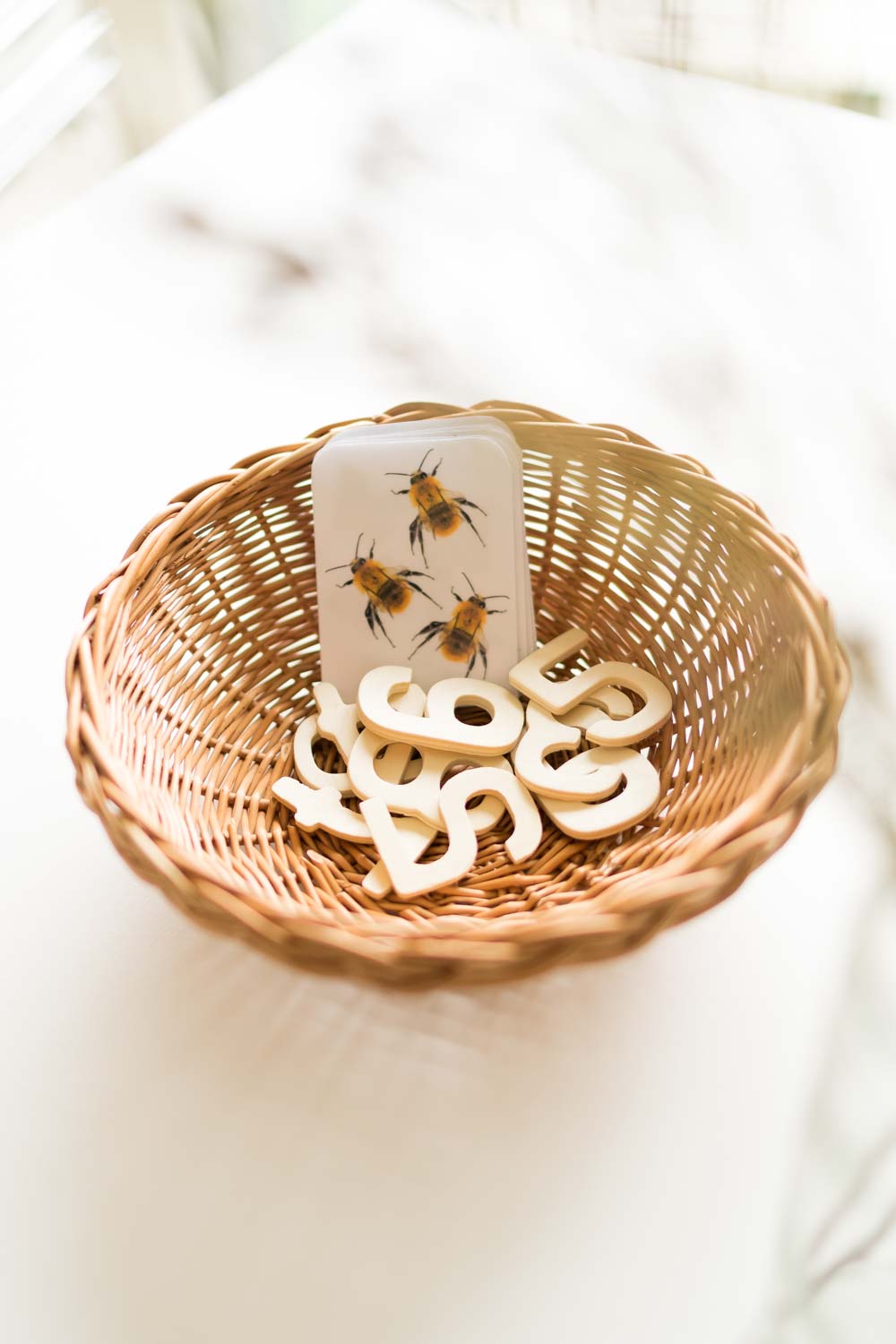 Druckvorlage für die Spielidee “Zahlen lernen"